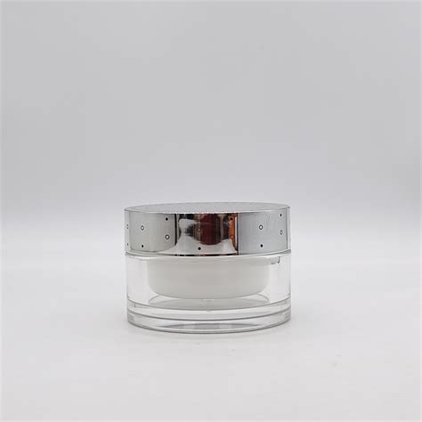 2023 새로운 100g 원형 아크릴 항아리 100ml 플라스틱 항아리 빈 화장품 포장 중국 제조 업체 Kp Pkg