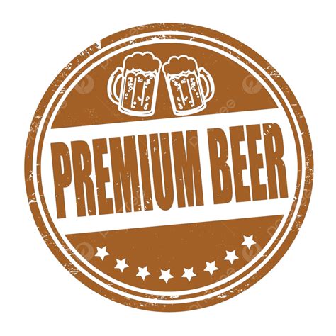 Premium Beer Stamp Design Vintage Vector Vector Design Vintage Vector Png And Vector With