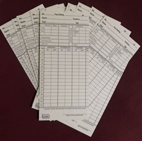 Dtr Daily Time Record Form Lazada Ph