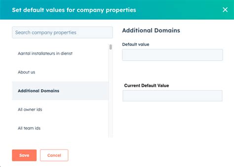 Hubspot Community Edit Rights For Global Default Values Hubspot