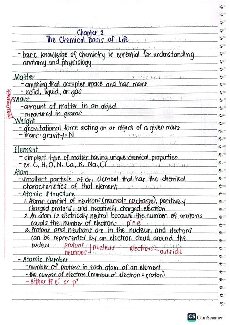 Chapter 2 Notes Biochem Studocu