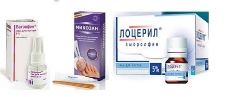 Лак от грибка ногтей - список эффективных средств