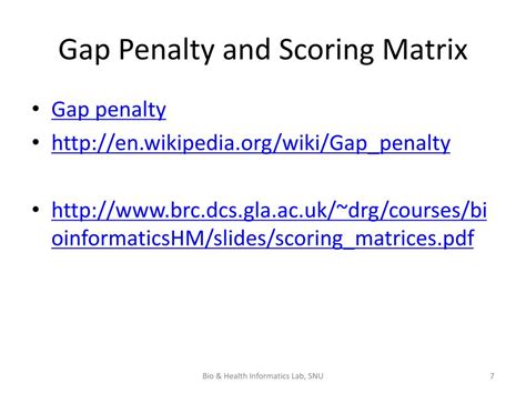 PPT A Brief Introduction To Biological Sequence Alignment PowerPoint Presentation ID