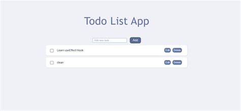 GitHub Dalal CRUD In React To Do List CRUD In React