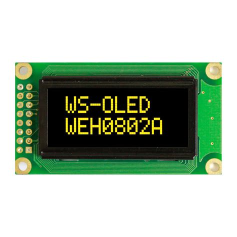 1 2 Inch OLED Display 8x2 OLED OLED 8 Characters X 2 Lines WINSTAR