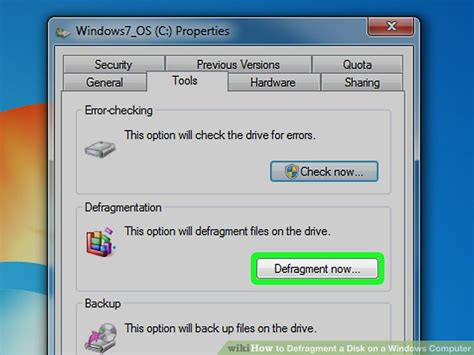 7 Ways To Defragment A Disk On A Windows Computer WikiHow
