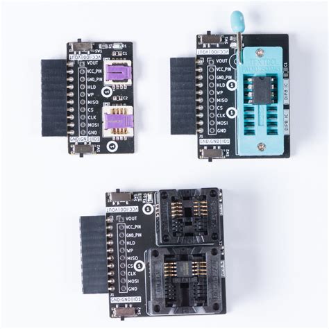 Bus Pirate Spi Flash Adapter Bundle Blinkinlabs