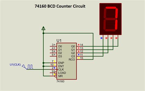 Bcd Counter Circuit Diagram