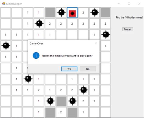 GitHub Dani Minesweeper Open Source Minesweeper Game In C NET Framework
