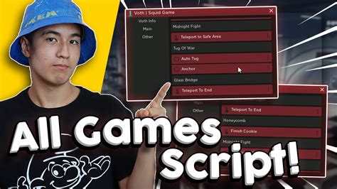 Squid Game Roblox Script Exploit Teleports Godmode And More 2025 No Linkvertise Youtube