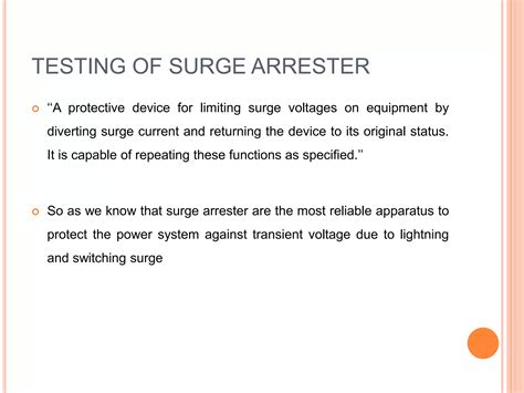 Impulse Testing Of Transformer Pptx