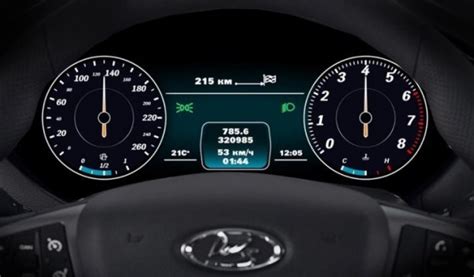 Цифровая панель приборов для Lada Vesta появится уже весной
