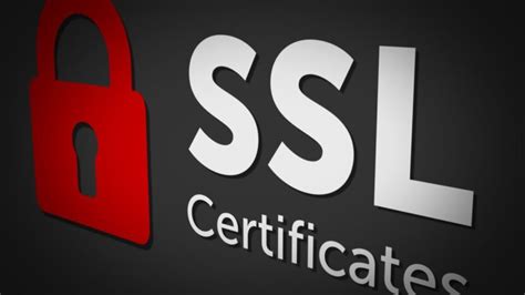 use an ssl certificate to protect your important data