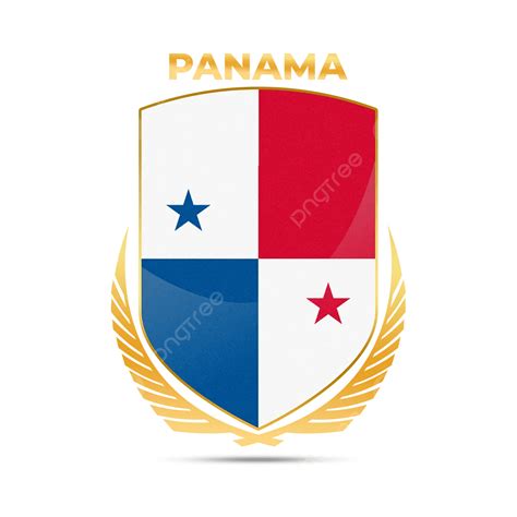 파나마의 현실적인 황금 화환 깃발 파나마 국기 파나마의 국기 깃발 Png 일러스트 및 Psd 이미지 무료 다운로드 Pngtree