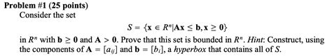 solved problem 1 25 points consider the set