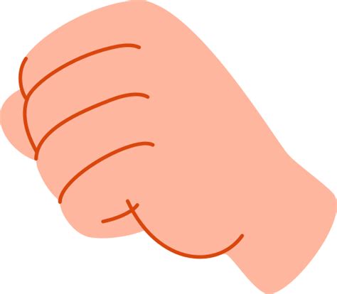 꽉 쥔 주먹 Png Svg