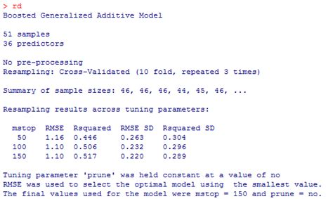 R Error Messages During Running Gamboost Using Caret Stack Overflow