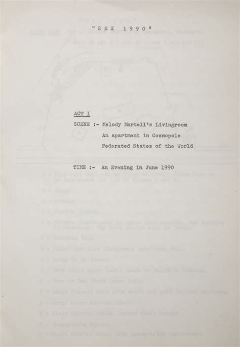 Mae West Sex 1990 Script