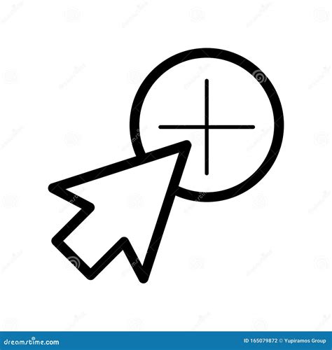 Isolated Cursor Arrow Vector Design Stock Vector Illustration Of Website Email 165079872