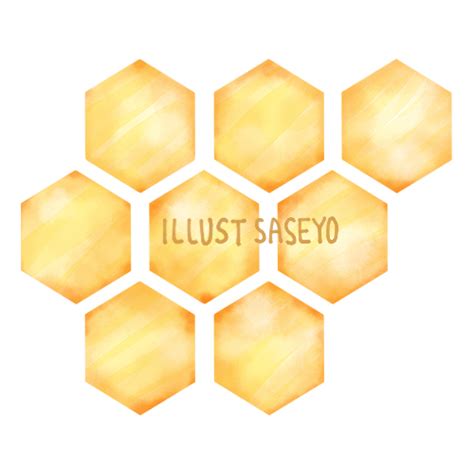 꿀벌 벌집 프로폴리스 일러스트 Png 160 Illust Saseyo