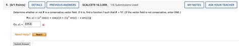 solved whether or not f is a conservative vector field if