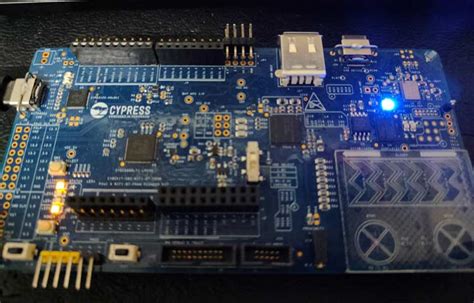 Getting Started With PSoC 6 Cypress Development Board Blinking An LED