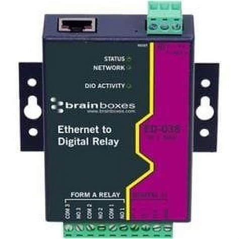Brainboxes Ed Brainboxes Ed Ethernet To Digital Io Relay Walmart Com