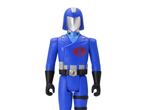 Gi Joe Reaction Cobra Commander Figure