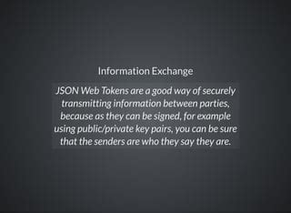 Json Web Token Pdf Web Development Internet