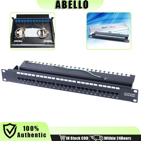 High Density U Voice Patch Panels Inch Telephone Patch Panel Rj Rj Ports Shopee