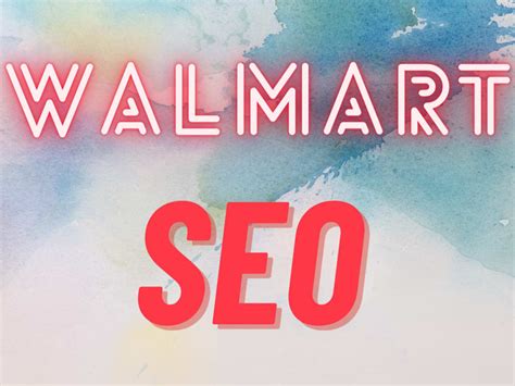 Walmart 1st Page Top10 Position Listing Keyword Ranking Upwork