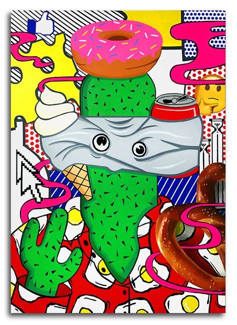 Philip Colbert Self Portrait As Cactus 2017 Gazelli Art House