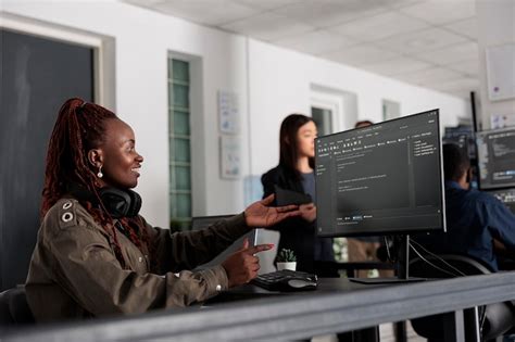 Algoritmo De Código De Servidor De Programación De Desarrollador De