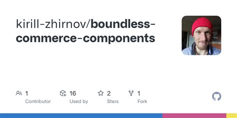 Github Kirill Zhirnovboundless Commerce Components