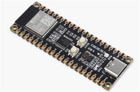 699 Waveshares Esp32 C6 Pico Board Resembles Raspberry Pi Pico Board