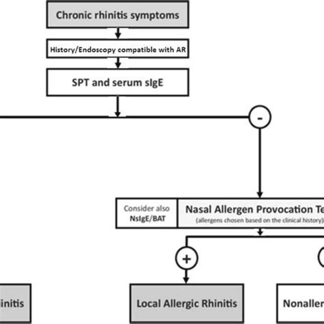 Diagnostic Algorithm For Chronic Rhinitis Download Scientific Diagram