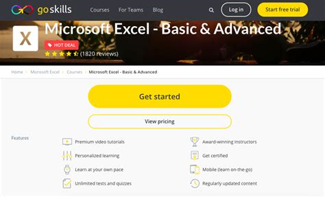 20 Best And Free Microsoft Excel Courses And Classes Online That Will Make