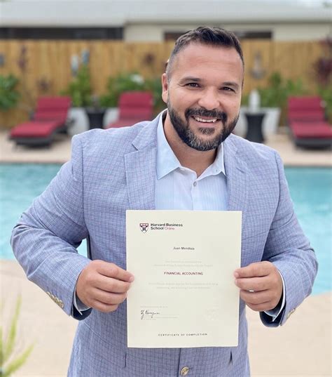 Juan Mendoza Mba On Linkedin I Am Thrilled To Have Successfully