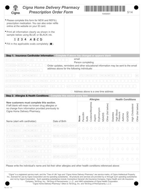 Cigna Order Online Fill Online Printable Fillable Blank Pdffiller