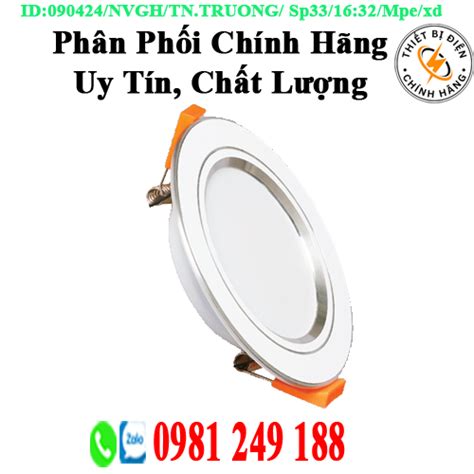 ĐÈN LED DOWNLIGHT DLB-7V – thietbidienchinhhang