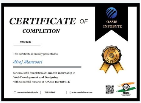 Afroj Mansoori On Linkedin Intern Project Webdevelopment Html Css