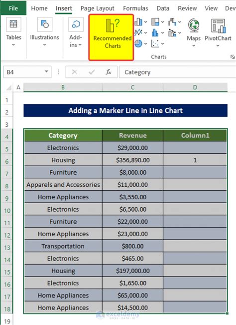 How To Add A Marker Line In Excel Graph 3 Suitable Examples