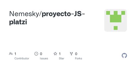 Github Nemesky Proyecto Js Platzi