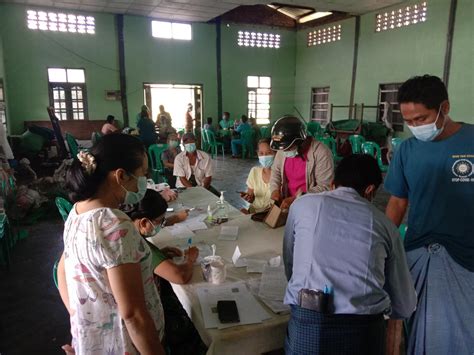 ဒေးဒရဲမြို့နယ် အသက် ၄၅ နှစ် ရှိသူများအား စတုတ္ထအသုတ် ပထမအကြိမ် ကာကွယ