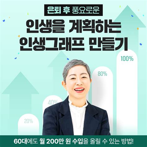 은퇴 후 풍요로운 인생을 계획하는 인생그래프 만들기