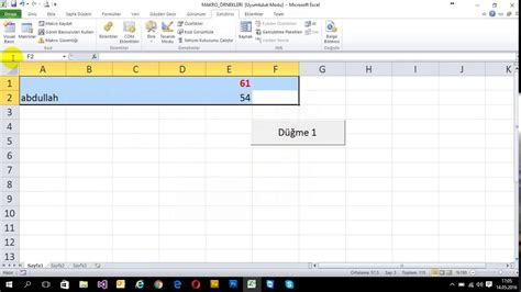 microsoft excel uzmanlık dersleri İleri excel ve makro vba eğitimi