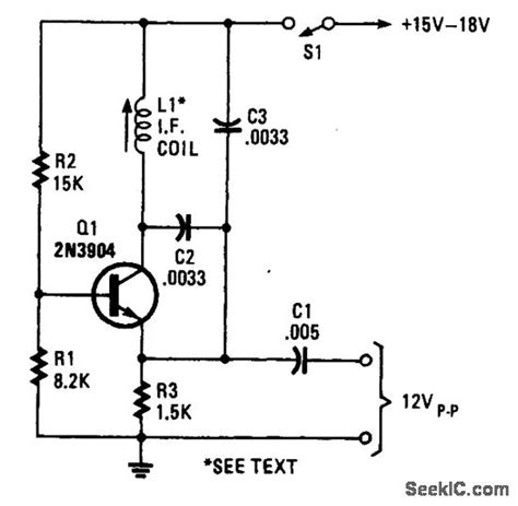 Simplerftestoscillator Oscillatorcircuit Signalprocessing