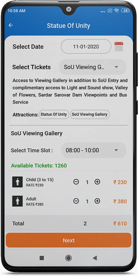 Statue Of Unity Tickets Official Apk For Android Download
