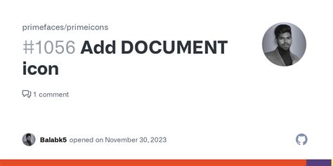 Add Document Icon · Issue 1056 · Primefacesprimeicons · Github