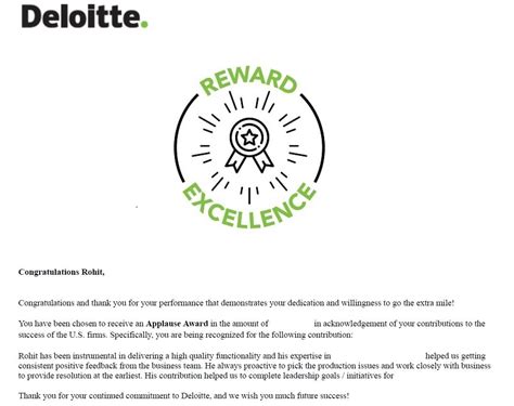 Rohit Jaiswal On Linkedin Deloitteusi Rewardsandrecognition Makinganimpactthatmatters 13